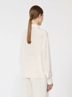 Max Mara Silk Bow-tie Blouse