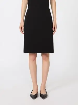Max Mara Short Straight Cady Skirt