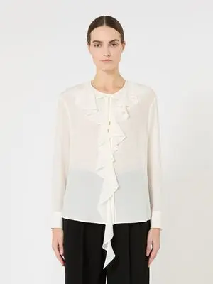 Max Mara Ruffled Blouse