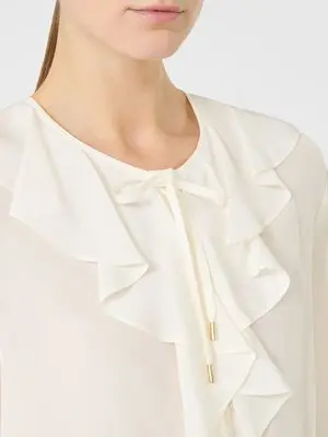 Max Mara Ruffled Blouse
