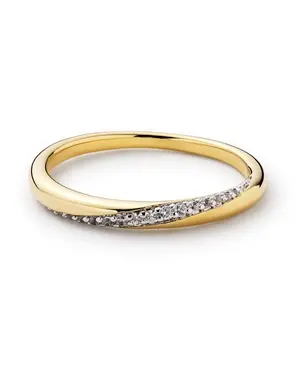 ANA LUISA Kira Slim Band Ring