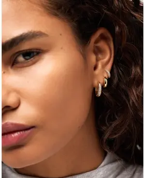 ANA LUISA Kira Bold Hoop Earrings