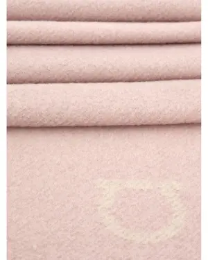 FERRAGAMO Jacquard Scarf - Light Pink