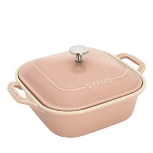 STAUB Ceramics 4-pc Mixed Baking Dish Set - Pink