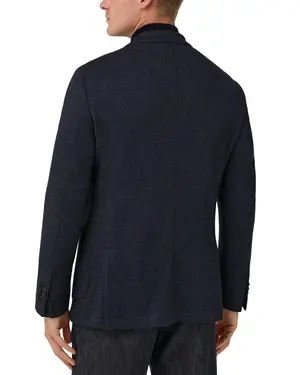 Boggi Milano Cotton Blend Blazer - Blue