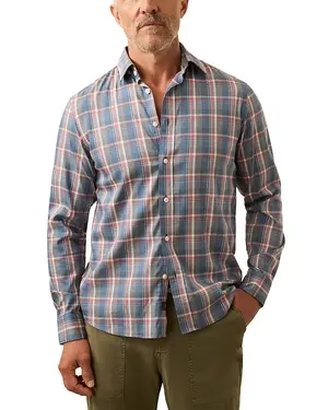 Faherty Brand The Movement Long Sleeve Button Down Shirt - Brookview Plaid
