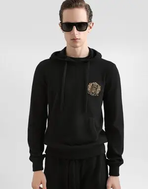 Dolce & Gabbana Cashmere Hooded Sweatshirt