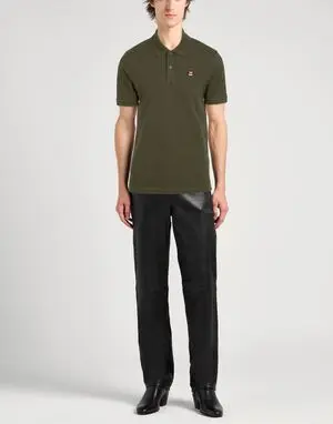 DIESEL® Polo Shirt Size Cotton, Elastane - Green