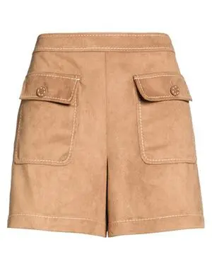 Moschino Brushed High-waisted Shorts