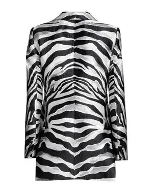Dolce & Gabbana Jacquard Blazer With Zebra Stripes