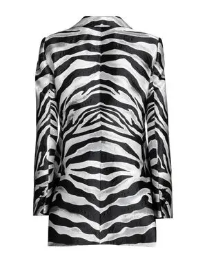 Dolce & Gabbana Jacquard Blazer With Zebra Stripes