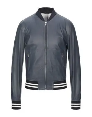 Dolce & Gabbana Midnight Lambskin Jacket