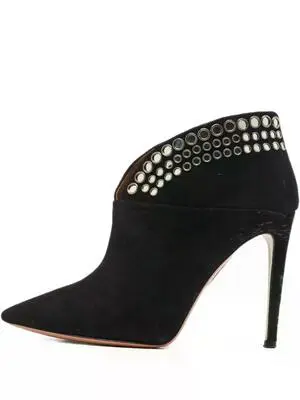 AQUAZZURA Disco Pointed-toe Booties