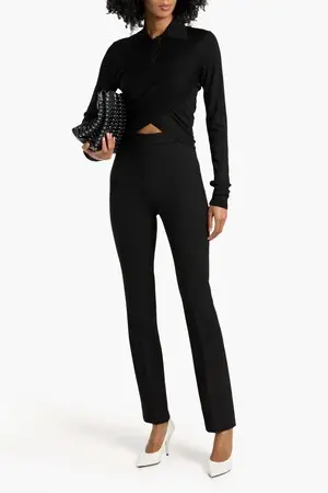 Sportmax Teoria Twill Slim-leg Pants