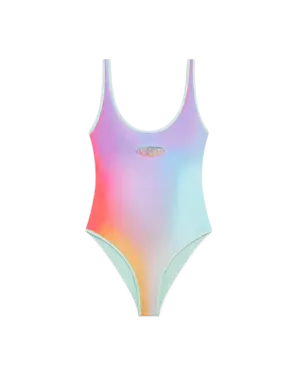 Casablanca Glass Gradient Swimsuit - Multicolor