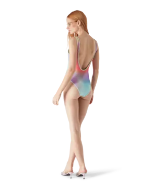 Casablanca Glass Gradient One-piece Swimsuit - Multicolor