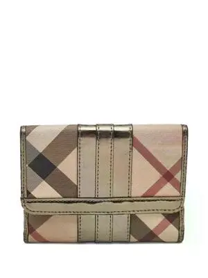 Burberry Patterned Wallets For Women