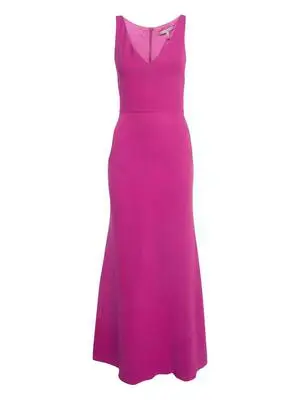 Victoria Beckham V Neck Evening Dresses