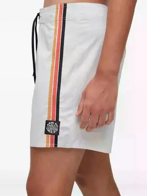 OSKLEN Stripe-patch Shorts