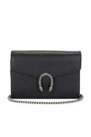 Gucci Dionysus Wallet On Chain - Black
