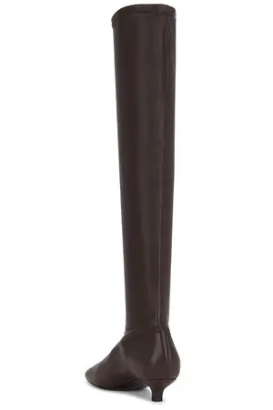 TOTEME Day Nappa Knee High Boots - Brown