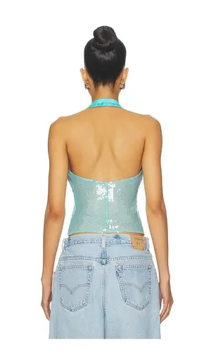 Free People Dance Til Dawn Halter Top