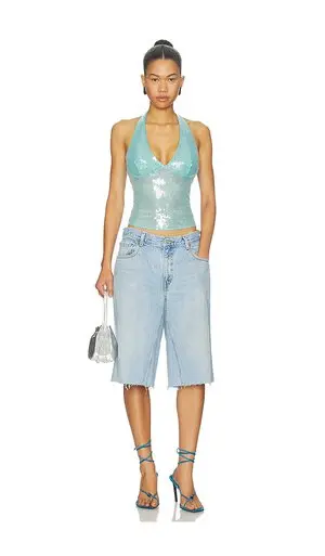 Free People Dance Til Dawn Halter Top