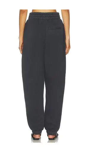 Alexander Wang Hotfix Logo Sweatpant - Washed Black