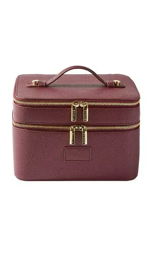 ETOILE COLLECTIVE Duo Vanity Case - Burgundy