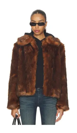 Unreal Fur Fitted Jackets For Women