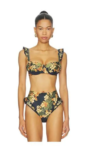 Agua Bendita Kiwi Cordillera Bikini Top - Multicolor