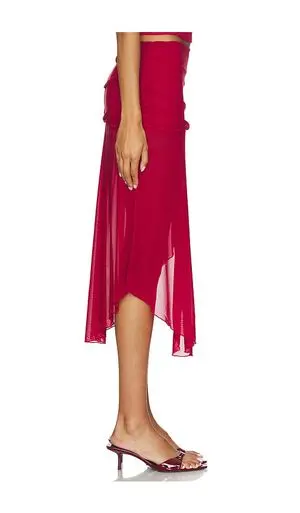 TIGER MIST Mariana Skirt - Red