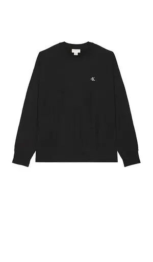 Calvin Klein Premium Terry Monogram Sweatshirt
