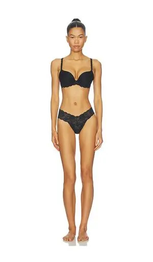 Cosabella Never Say Never Push Up Bra - Black