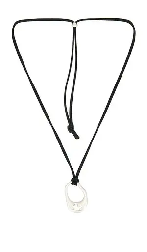 LOVERS AND FRIENDS Freya Pendant Necklace - Silver,black