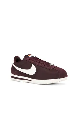Nike Cortez Textile Sneakers - Burgundy Crush & Sail