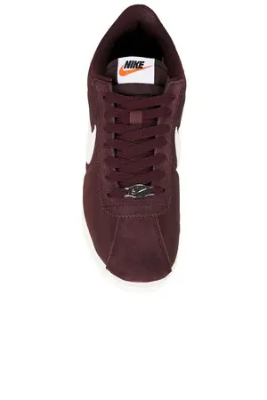 Nike Cortez Textile Sneakers - Burgundy Crush & Sail