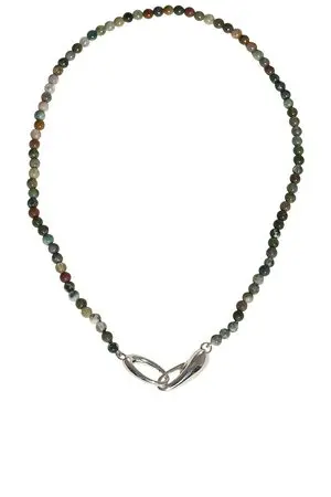 LEIGH MILLER Agate Choker Necklace - Multi-colored Agate