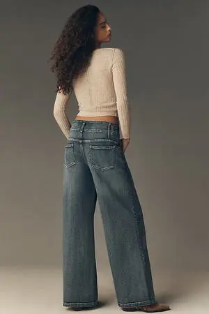 Habitual Easton High-rise Wide-leg Jeans - Medium Denim