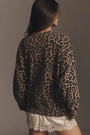 ANINE BING Miles Print Sweatshirt