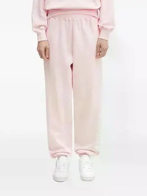 Aries Elastic-waistband Track Pants - Pink