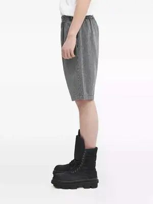 Aries Striped Patch Shorts