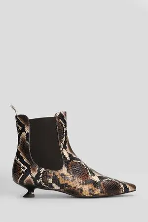 PEDRO MIRALLES Leather Ankle Boots