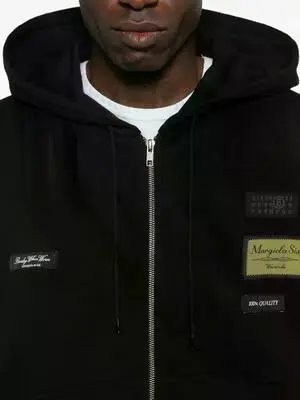 MAISON MARGIELA Appliqué Hooded Knitwear