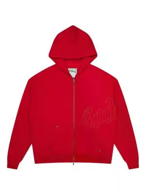 GODSPEED Logo Zip Hoodie - Red