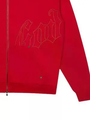 GODSPEED Logo Zip Hoodie - Red
