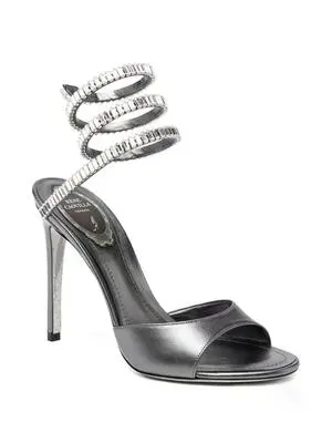 Rene Caovilla 105mm Crystal-embellished Heeled Sandals