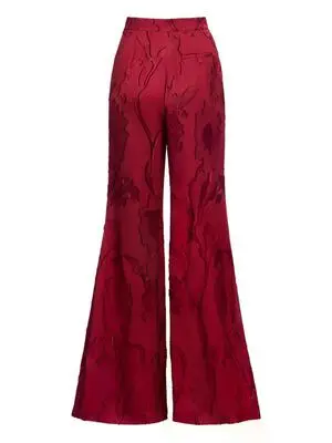 Elie Saab Jacquard Trousers With Pockets