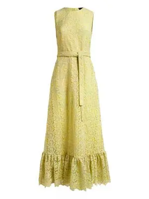 Etro Macramé Lace Maxi Dress