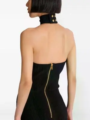 Balmain Strapless Tube Dress